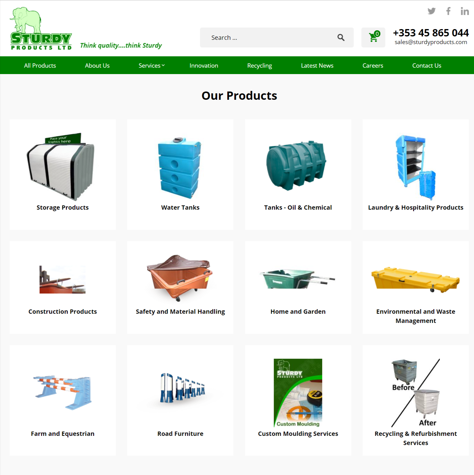 The Best plastic moulding Website Design from Digital Sales